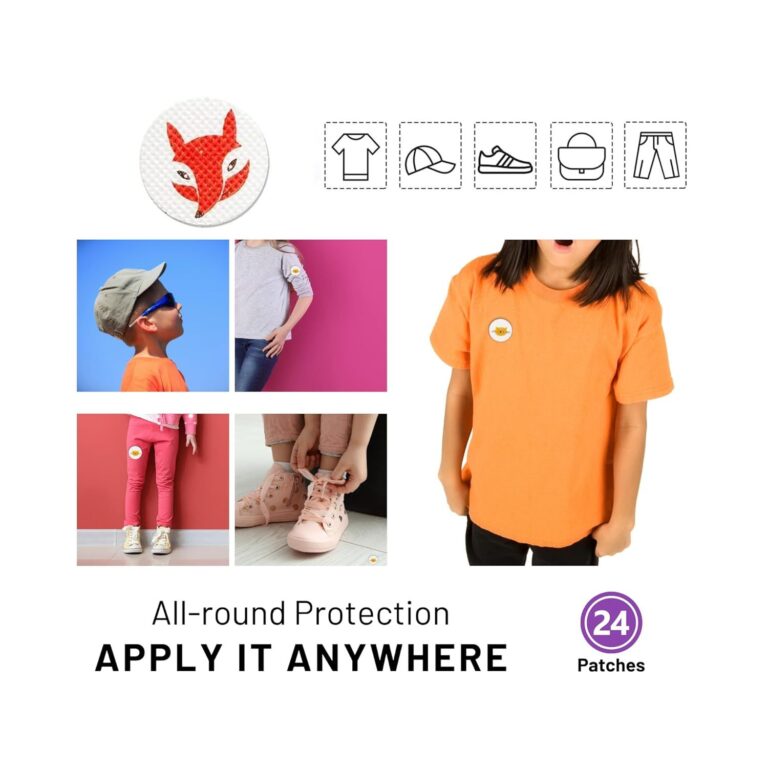 Mosquito Repellent Stickers by Dr. Dad (Pack of 24 stickers) - Dr Dad