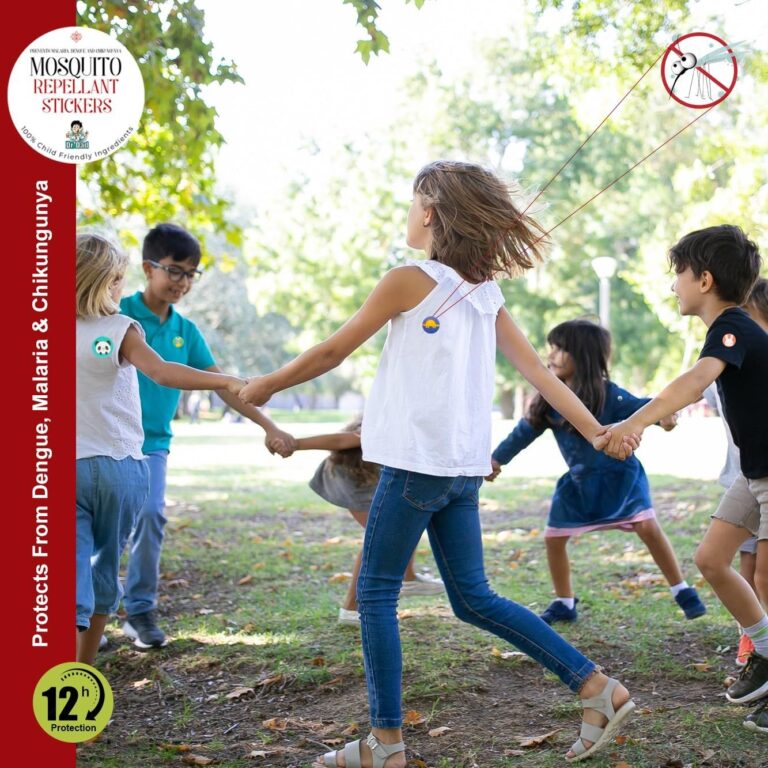 Mosquito Repellent Stickers by Dr. Dad (Pack of 24 stickers) - Dr Dad